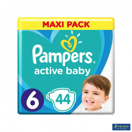 PELENE PAMPERS 6 EXTRA LARGE 13-18KG 44KOM