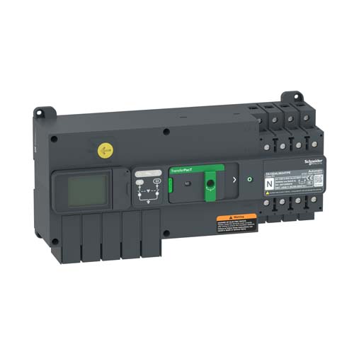 SE uređaj za promenu izvora napajanja TransferPacT Active automatic 100A 400V 4P LCD model 100A