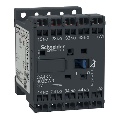 SE control relay TeSys K 4P(4NO) 690V 24V DC low consumption coil