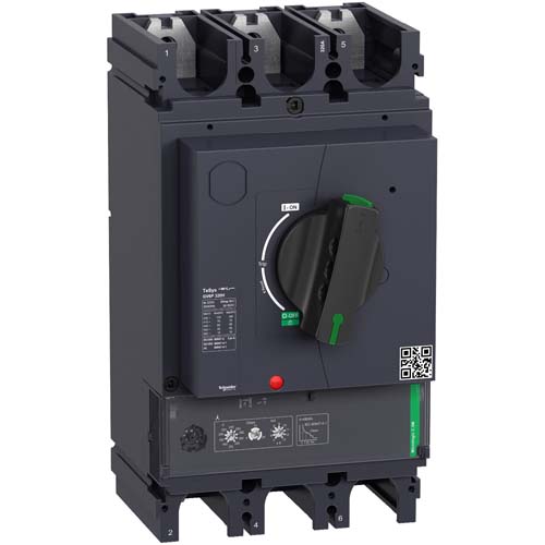 SE Motor circuit breaker TeSys GV6 3P 320A Icu 70kA thermal magnetic