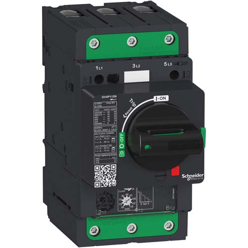 SE Motor circuit breaker TeSys GV4 3P 25A Icu 50kA thermal magnetic Everlink terminals