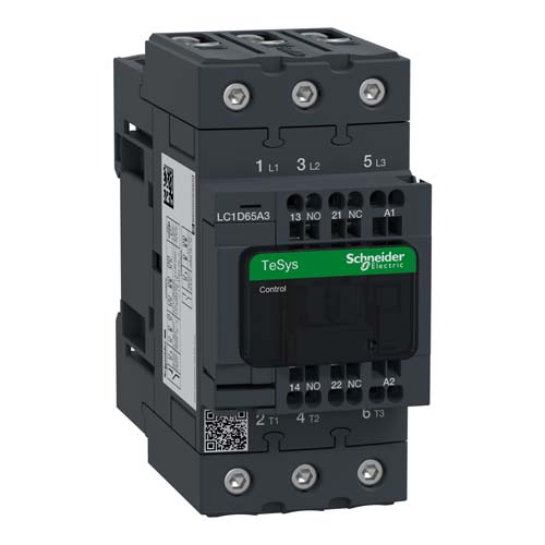 SE TeSys D kontaktor – 3P(3 NO) – AC-3 – <= 440 V 65 A - 115 V AC 50/60 Hz kalem