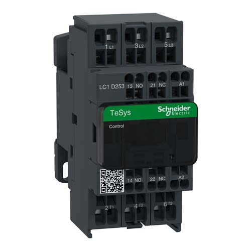 SE TeSys D kontaktor – 3P(3 NO) – AC-3 – <= 440 V 25 A - 220 V AC kalem