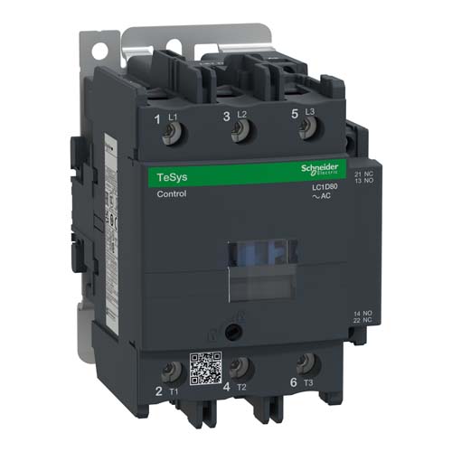 SE kontaktor TeSys Deca 3P(3NO) AC-3/AC-3e <=440V 80A 240V AC 50/60Hz kalem