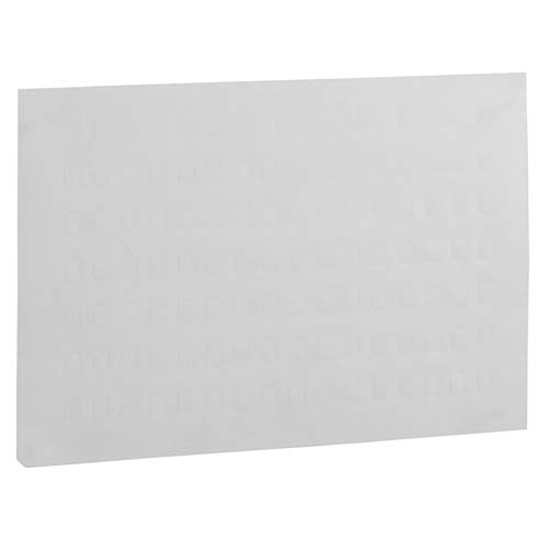 SE sheet of labels blank 8x12mm for TeSys Deca