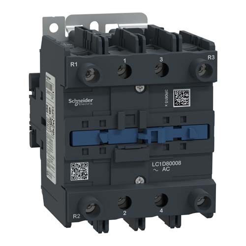 SE Contactor TeSys Deca 4P(2NO+2NC) AC-1 <=440V 125A 240V AC 50/60Hz coil screw clamp terminal