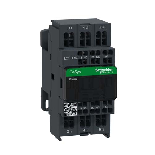 SE TeSys D kontaktor – 3P(3 NO) – AC-3 – <= 440 V 9 A - 120 V AC kalem