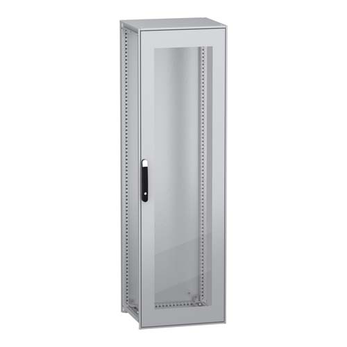 SE Samostojeći modularni orman PanelSeT SFN dekarbonizovani čelik staklena vrata 2000x600x500mm IP55