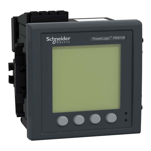 SE power meter PowerLogic PM5111 modbus up to 15th Harmonic 1DO 33 alarms MID
