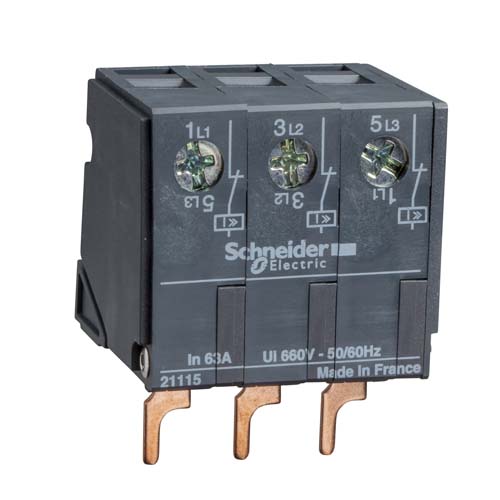 SE current limiting block – 63 A – for P25M