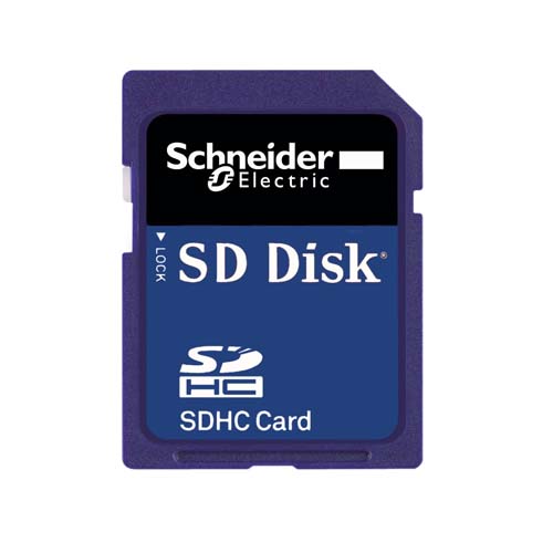 SE memory card Modicon M580 SD flash 4GB for processor