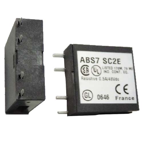 SE plug-in solid state relay – 10 mm – output – 5..48 V DC – 0.5 A