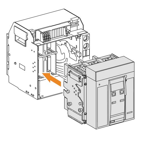 SE Switch disconnector MasterPact NT10HA 1000A 75kA/440VAC 50/60Hz (Icm) 4 poles drawout