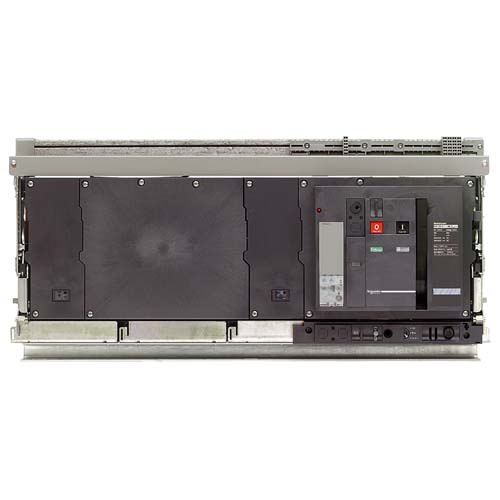 SE Circuit breaker frame MasterPact NW63H2 6300A 150kA/440VAC 50/60Hz (Icu) 4P right Neutral drawout no control unit