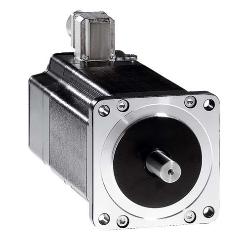 SE 3-phase stepper motor – 6.78 Nm – shaft Ø 14 mm – L=128 mm – with brake – conn