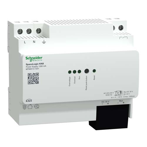 SE Power supply Spacelogic KNX REG-K/1280 mA white