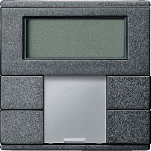 SE Thermostat with display KNX room anthracite System M