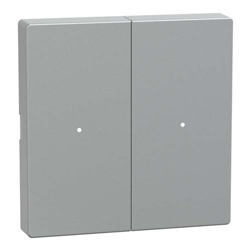 SE Rockers for 2-gang push-button module aluminium System M