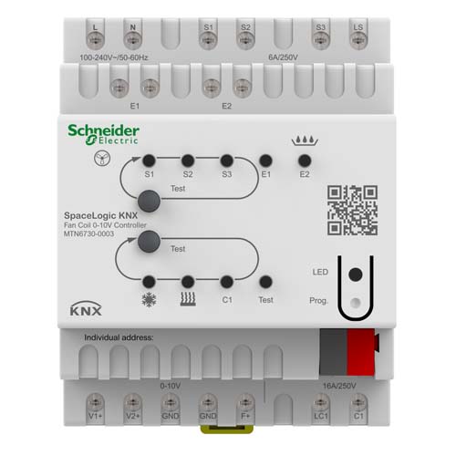 SE SpaceLogic KNX Fan Coil 0-10V Controller