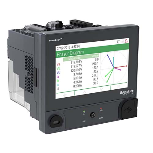 SE PowerLogic™ ION9000 meter DIN mount Low Voltage input current 192 mm display B2B adapter HW kit