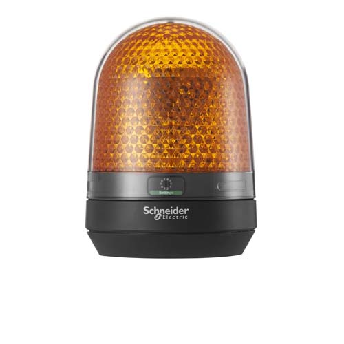 SE Illuminated beacon without buzzer Harmony XVR orange 100mm integral LED 100…230V AC