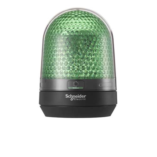 SE Illuminated beacon without buzzer Harmony XVR green 100mm integral LED 100…230V AC