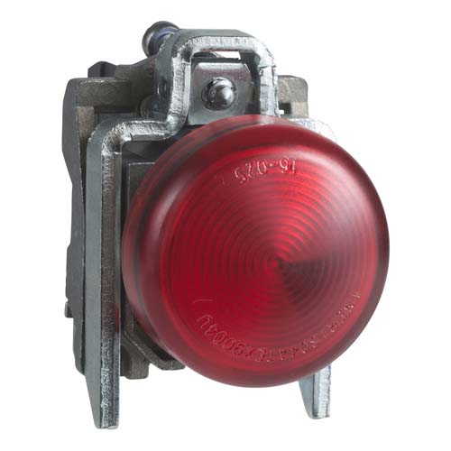 SE okrugla lampica Ø 22 – IP65 – crvena – integrisani LED – 24 V – stopice-ATEX