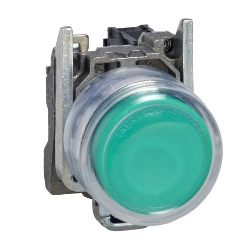 SE zeleni svetleći taster – Ø 22 – 24 V-ATEX