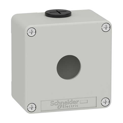 SE Die cast empty control station Harmony XAP XB2 SL zinc alloy grey M20 1 cut out 22mm 80x80x515mm UL cULus