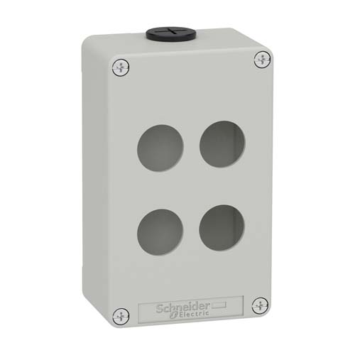 SE Die cast empty control station Harmony XAP XB2 SL zinc alloy grey M20 4 cut outs 22mm 80x130x515mm UL cULus