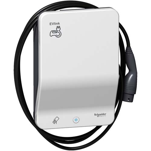 SE EVlink Smart Wallbox – 22 kW – Kabl T2 – RFID