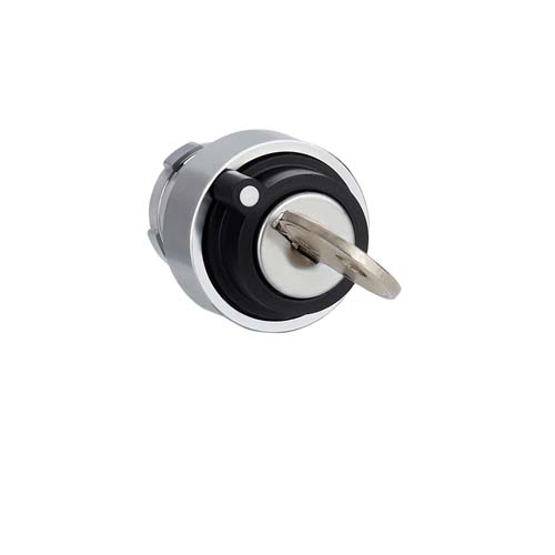 SE Glava izbornog prekidača sa ključem Easy Harmony XB2 metalni crni 22mm 2 pozicije bez povratka izvlačenje u 2 položaja