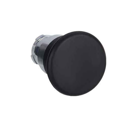 SE Glava pečurkastog tastera Easy Harmony XB2 40mm metalni crni 22mm sa povratkom