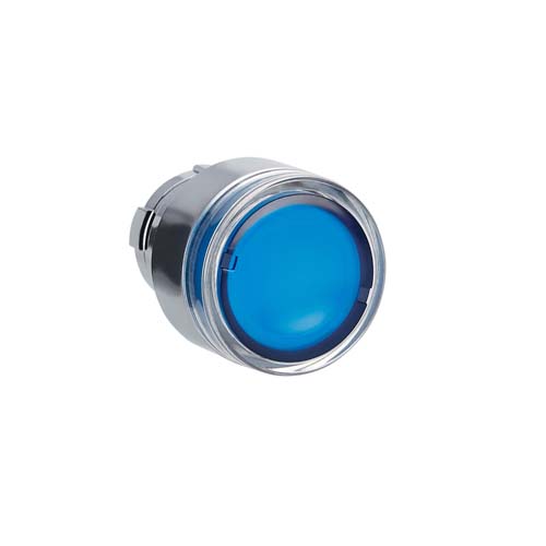SE Glava svetlećeg tastera Easy Harmony XB2 metalna udubljena plava 22mm sa povratkom