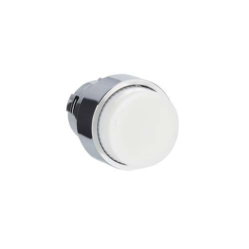 SE Glava svetlećeg tastera Easy Harmony XB2 metalna izbočena bela 22mm sa povratkom
