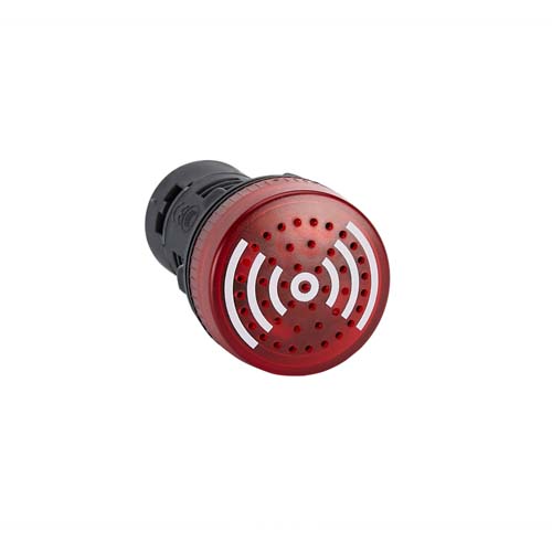 SE Svetleća zujalica Easy Harmony XB2 plastična crvena 22mm 90dB 24V AC/DC