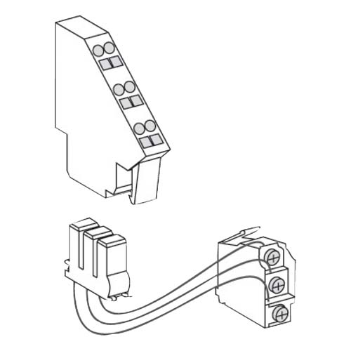 SE ON/OFF (OF) indication contact MasterPact NT fixed 1 changeover contact low level 5A/240VAC