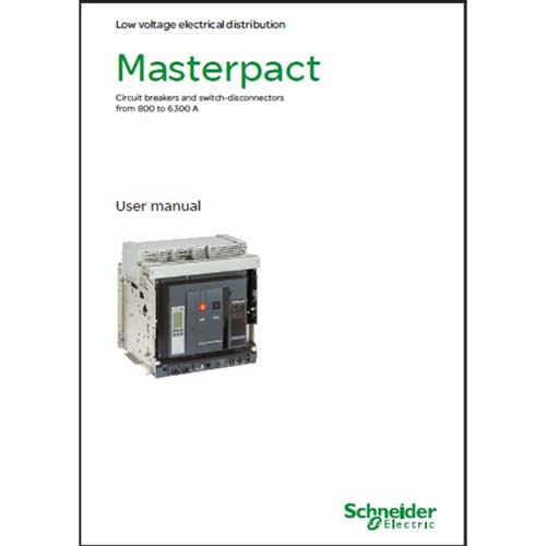 SE Instruction sheet MasterPact NT circuit breaker accessories spare part