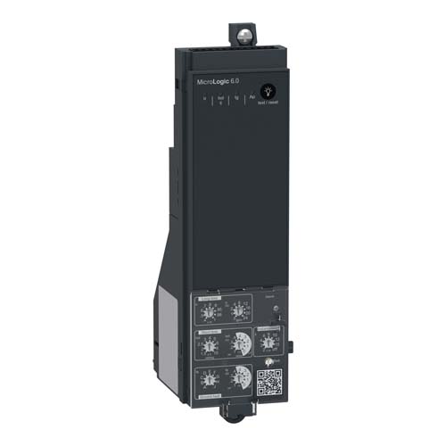 SE Control unit MicroLogic 6.0 ComPacT NS630b to NS3200 fixed manually operated selective and earth-fault protections