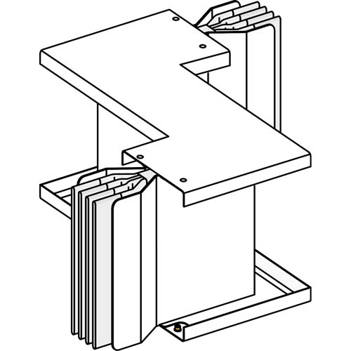 SE Flat zed unit Canalis KTC copper 4000A 3L+N+PER (Cu) high Icw made to measure white RAL9001