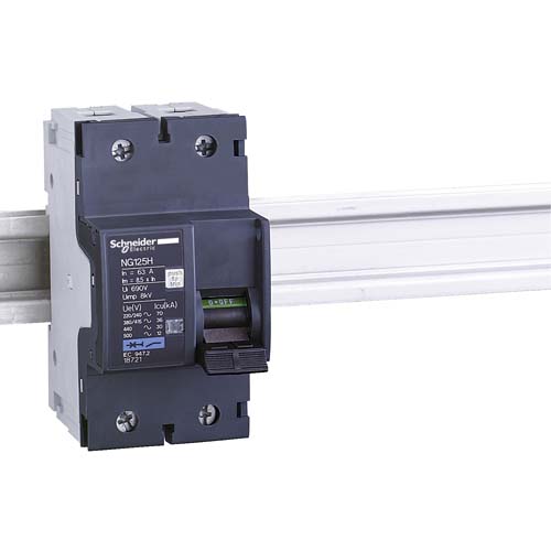 SE Miniature circuit breaker (MCB) Acti9 NG125H 2P 25A C curve 36kA (IEC/EN 60947-2)