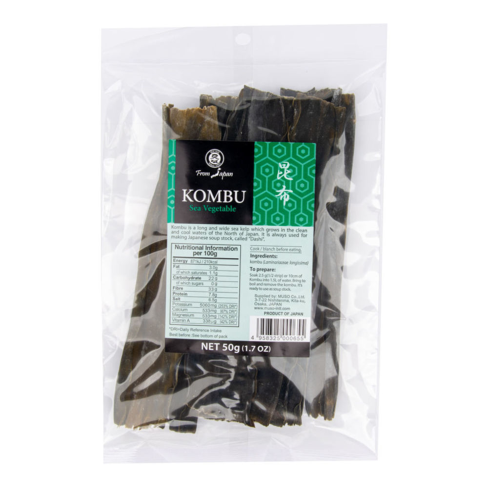 Kombu alge (kelp) 250g