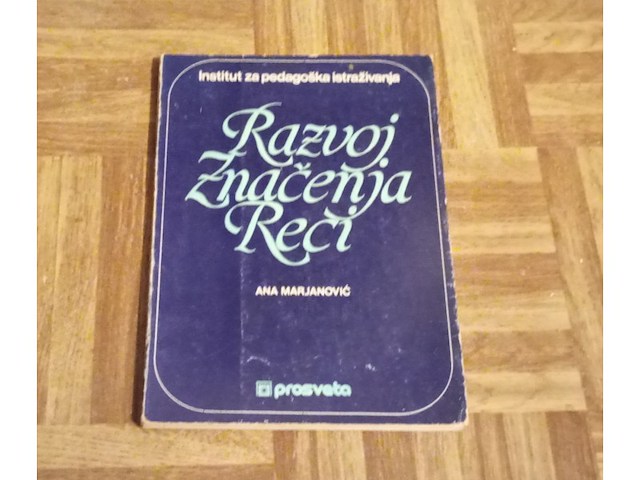 Razvoj značenja reči Ana Marjanović