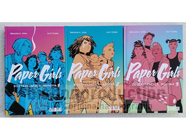 Paper girls- Dostavljačice novina 1-3 - Brajan K. Von