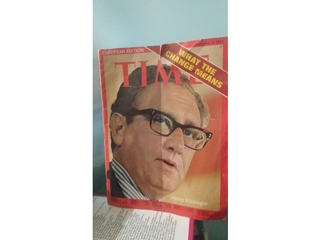 TIME SEPTEMBAR 3 1973g. HENRY KISSINGER