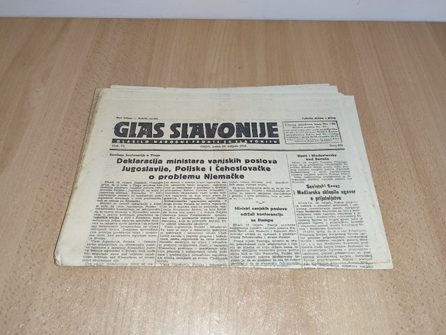 Glas Slavonije - - 2 broja 1948