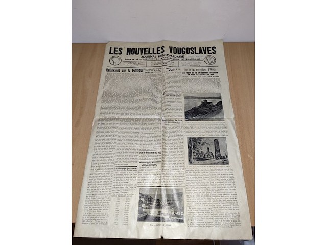 Les Nouvelles Yougoslaves - 11. Mai 1929.godine
