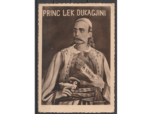 Albanija - Princ Lek Dukagjini 1939