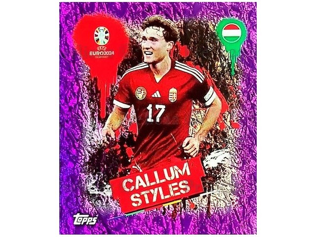 EURO 2024 HUN3 Callum Styles, PURPLE ljubičasti paralel