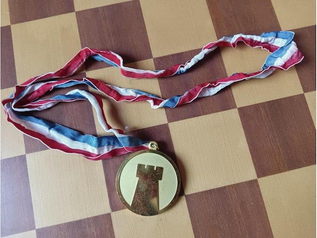 Medalja Prvo mesto - Ekipni Sampionat SFRJ 1988 (sah)